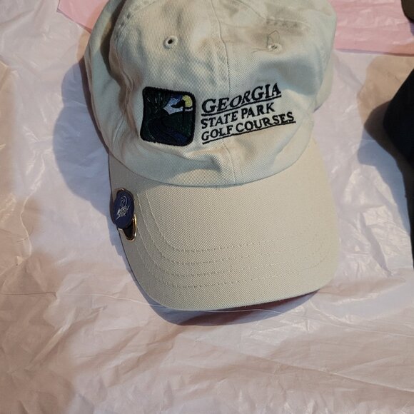 Accessories | Georgia State Park Golf Courses Beige Cap | Poshmark